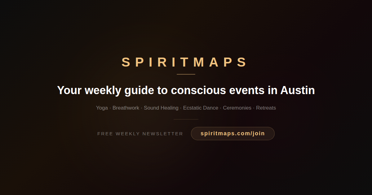Promote: Sacred Sound Medicine + Cacao Ceremony - Spiritmaps